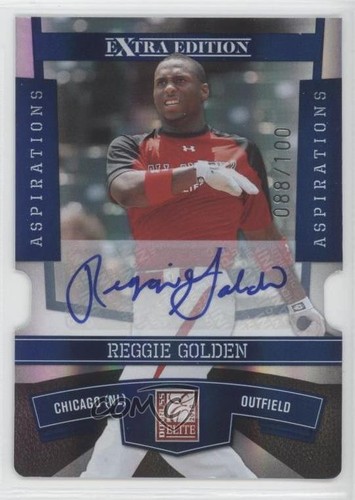 2010 Donruss Elite Extra Edition /100 Reggie Golden #22 Rookie Auto RC ...