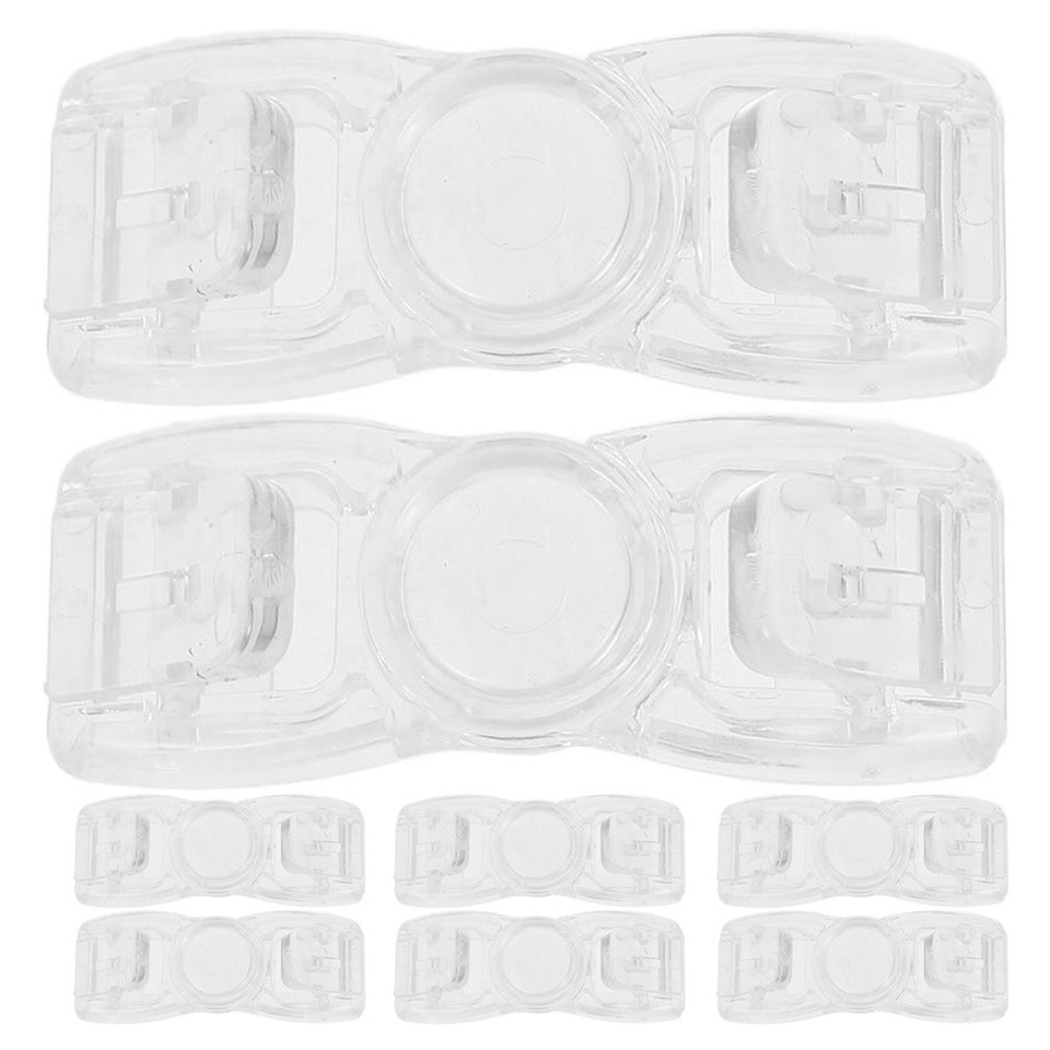 8PCS Swim Goggle Buckle Clips: Goggle Head Strap Buttons - Plastic ...