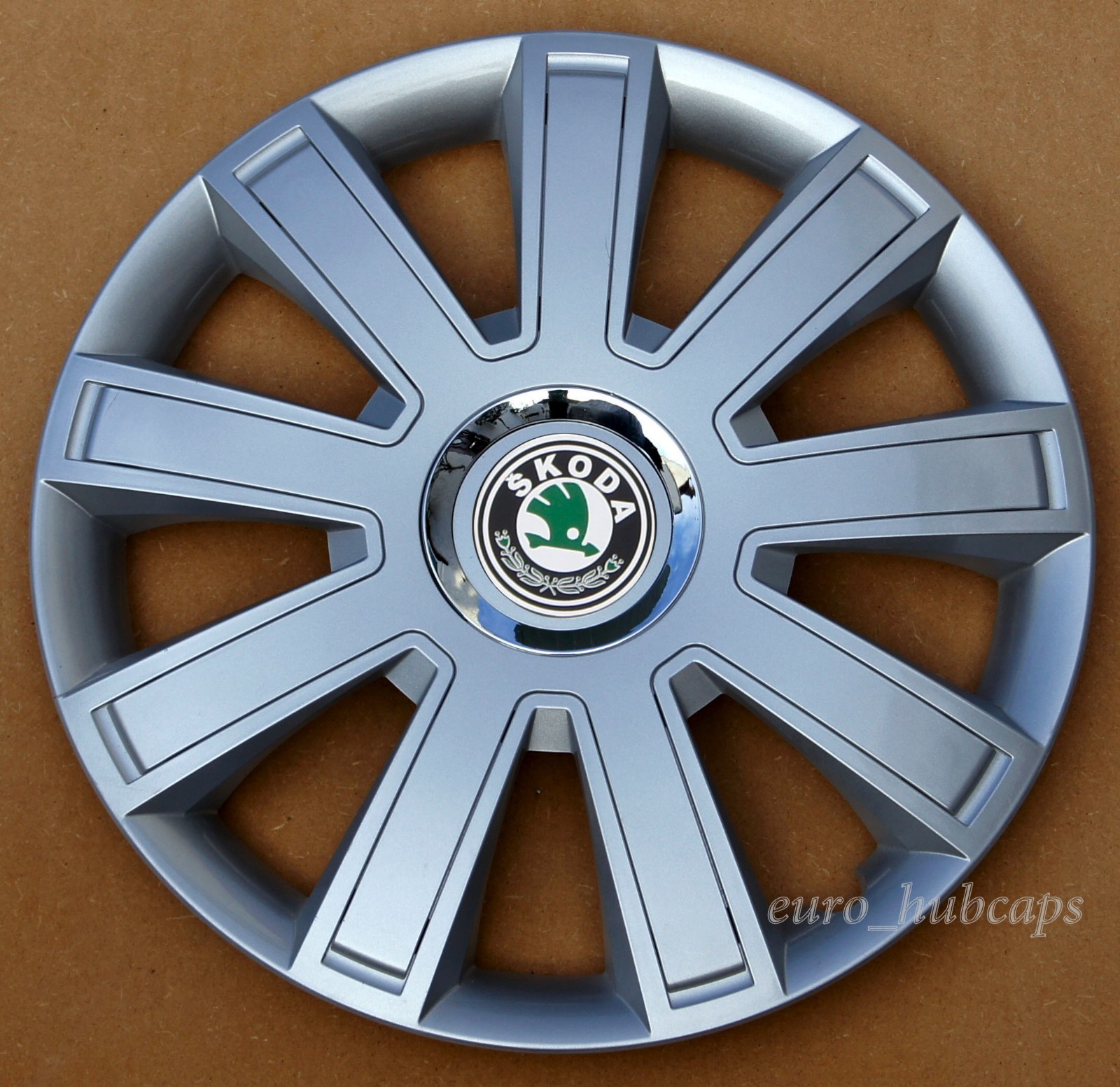 Silver 16" wheel trims, Hub Caps, Covers to fit Skoda Octavia,Superb | eBay