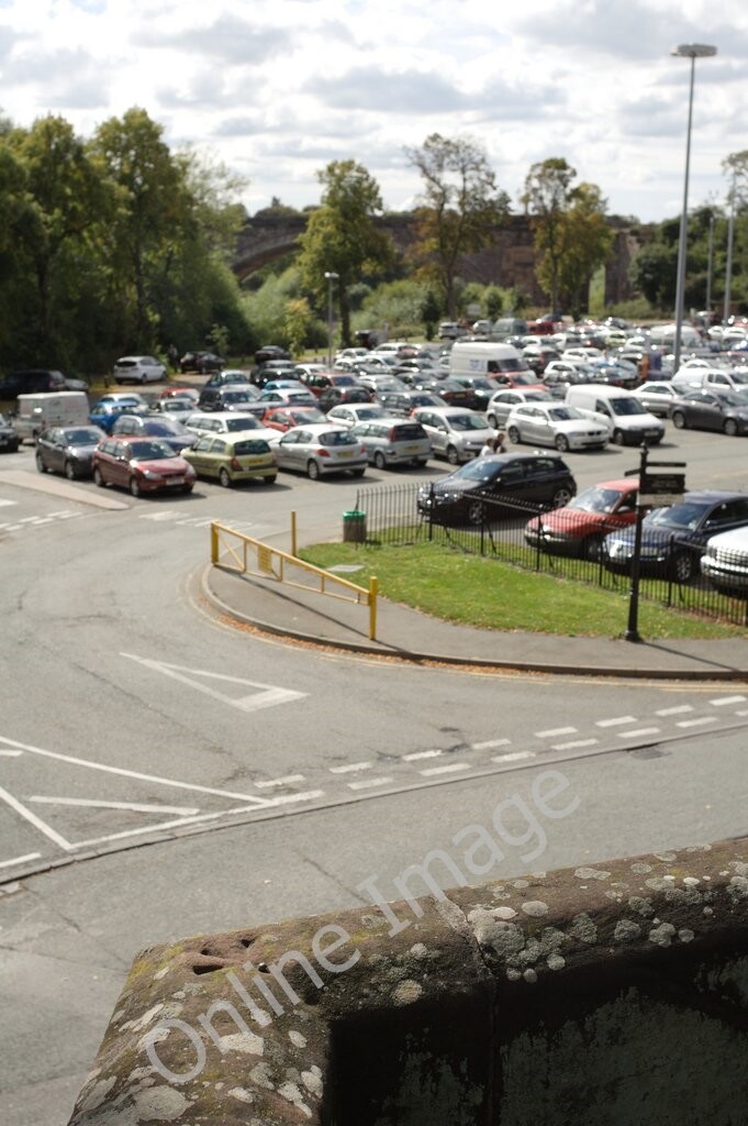 Photo 6x4 Little Roodee Car Park Chester There is a rivet bench mark on ...