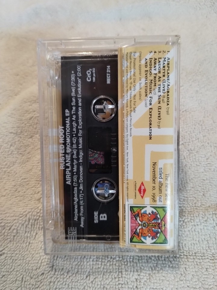 Rusted Root - Airplane - Promotional EP - Cassette Tape 1998 Vintage | eBay
