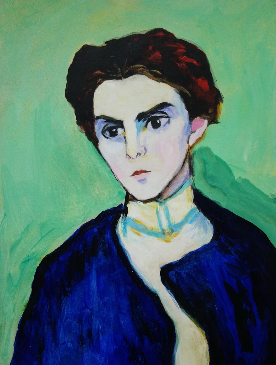 German Expressionist Portrait Painting
