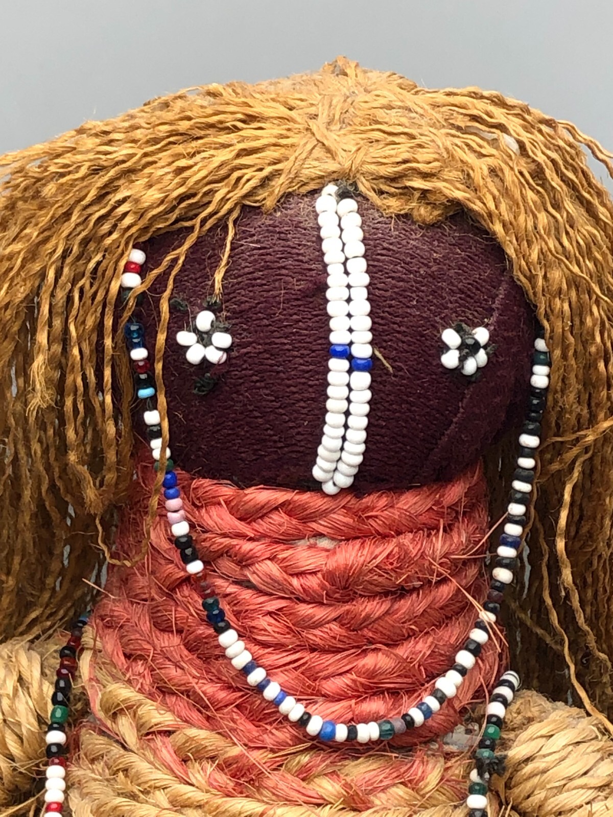 Rare Vintage African Female Tribal Primitive Fertility Doll Beads ...