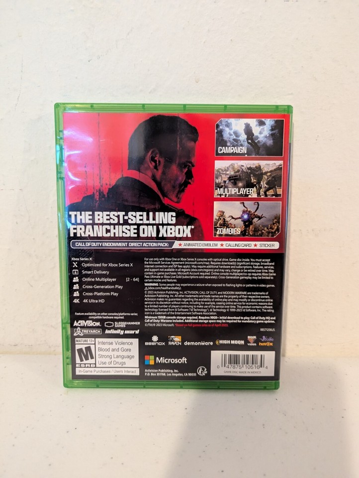 Call of Duty Modern Warfare 3 for Xbox Series X & Xbox One READ ...