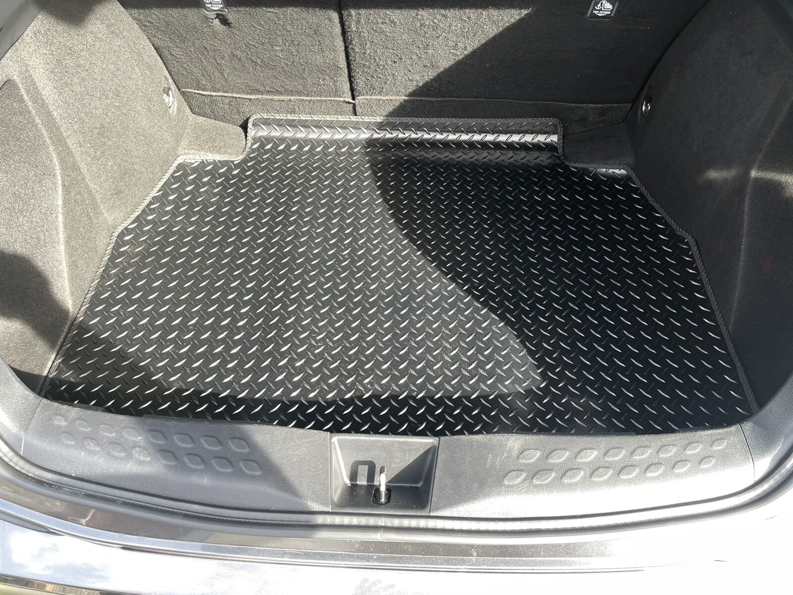 Toyota CHR 2016 To 2023 Fully Tailored Black Rubber Car Boot Mat (liner ...