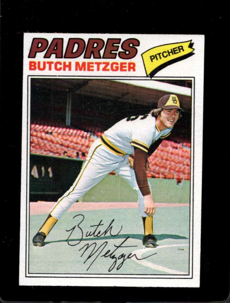 1977 Topps #215 Butch Metzger NM Near Mint Padres | eBay