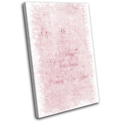 Christmas Decoration Wall Canvas ART Print XMAS Picture Gift Hessian 08 ...