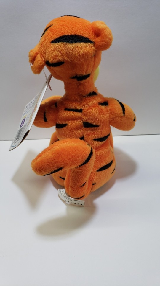 Disney Tigger Winnie The Pooh Bean Bag Friend Plush 7" Mattel Tiger Toy ...