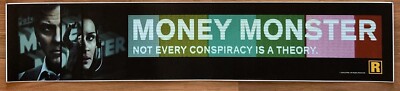 📽 Money Monster (2016) - George Clooney - Movie Theater Mylar / Poster ...
