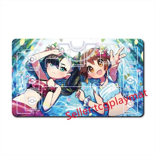 Marnie Gloria Pokemon Playmat TCG Card Game Play Mat Gaming Desk Mouse ...