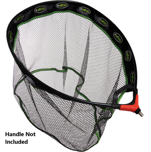 Fishing Landing Net Head Rubber Pan Net 50cm x 40cm Pro Team Rubberised ...