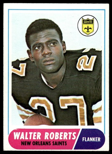 1968 Topps Walter Roberts New Orleans Saints #56 | eBay