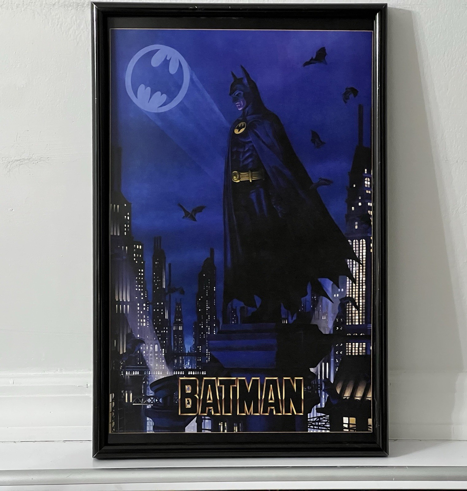 Batman 1989 Michael Keaton Tim Burton Poster | eBay