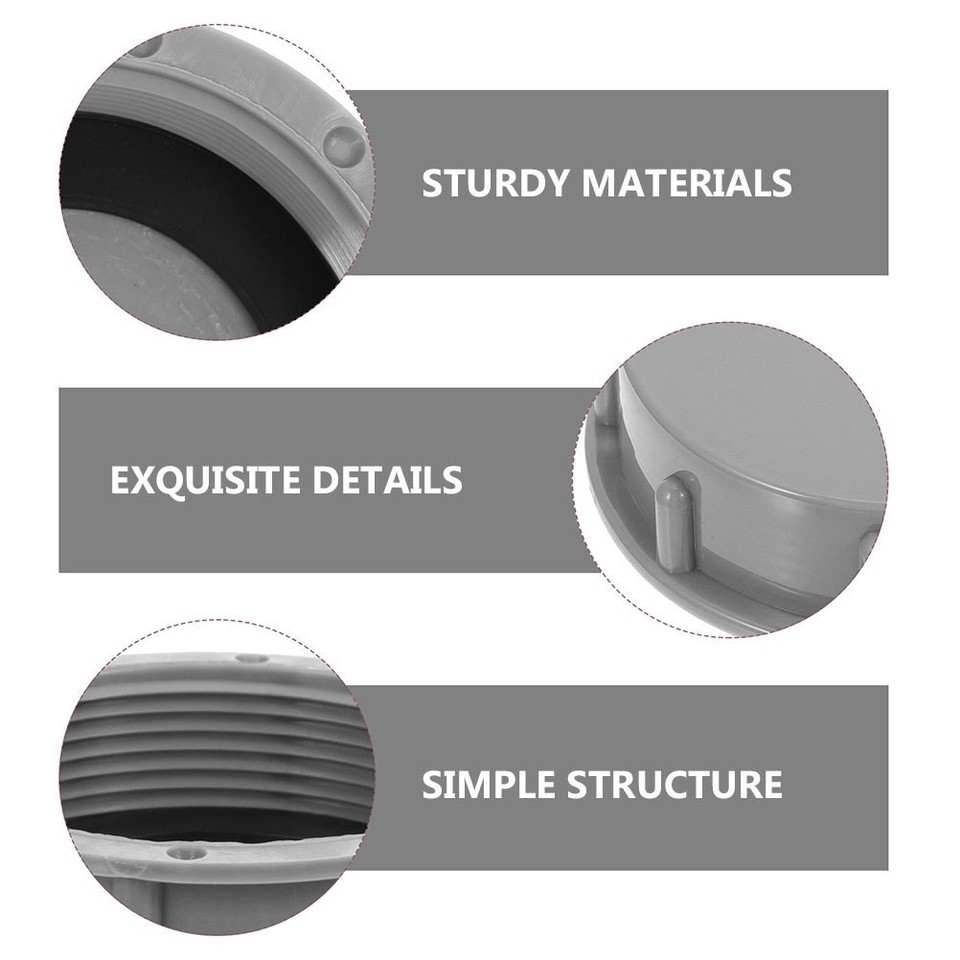 4 Pcs Pipe Hole Cover Multi-purpose Drain Drainage Protective Cap ...