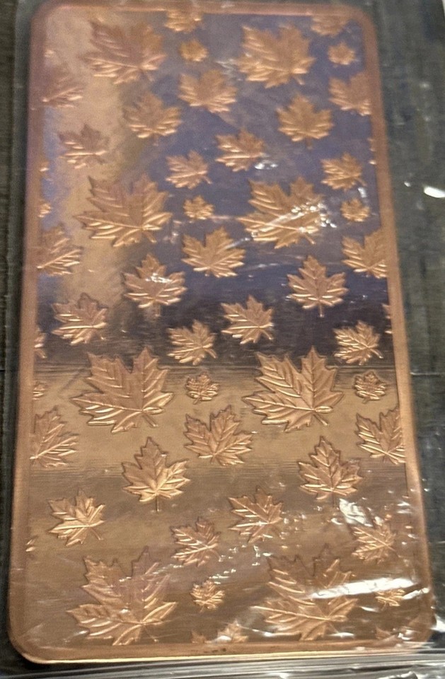 10 Troy Ounces Fine Copper Bar 0.999% Metal Content 311grams Colored ...