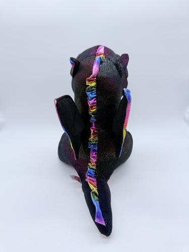 TY Beanie Boo Babies Black Dragon Anora Plush 9" 2019 Stuffed Toy ...