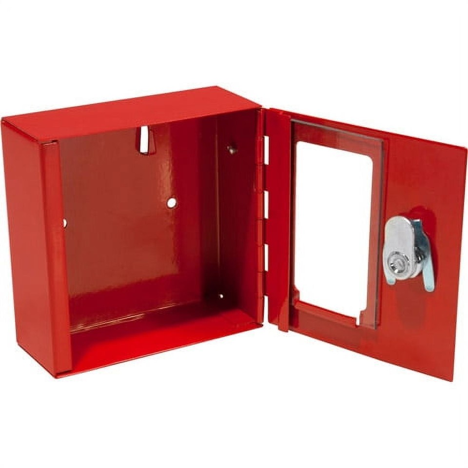Barska Small Breakable Emergency Key Lock Metal Box with Attached ...