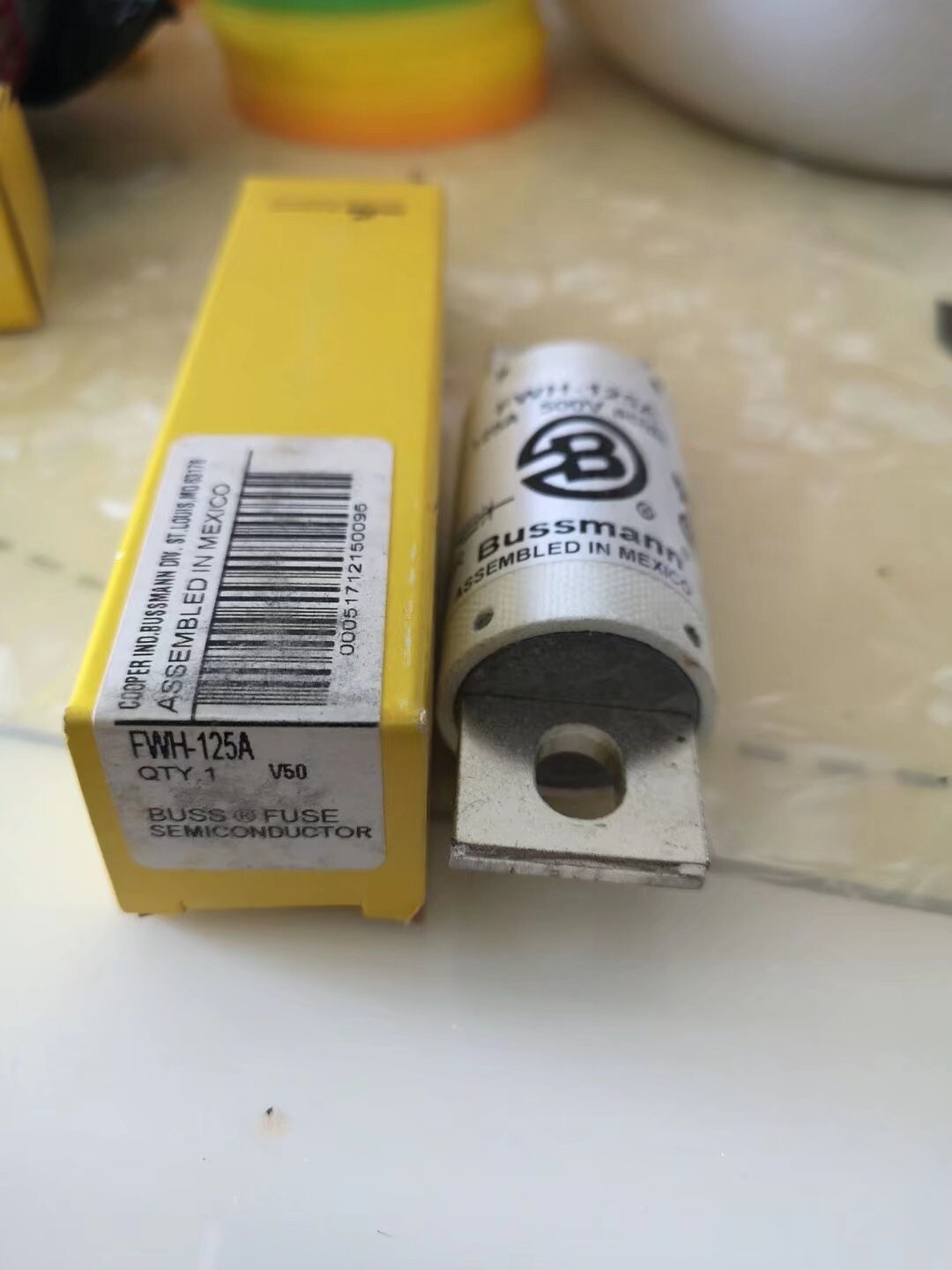 BUSSMANN FWH-125A SEMICONDUCTOR FUSE 125A 500V AC/DC NEW IN BOX | eBay
