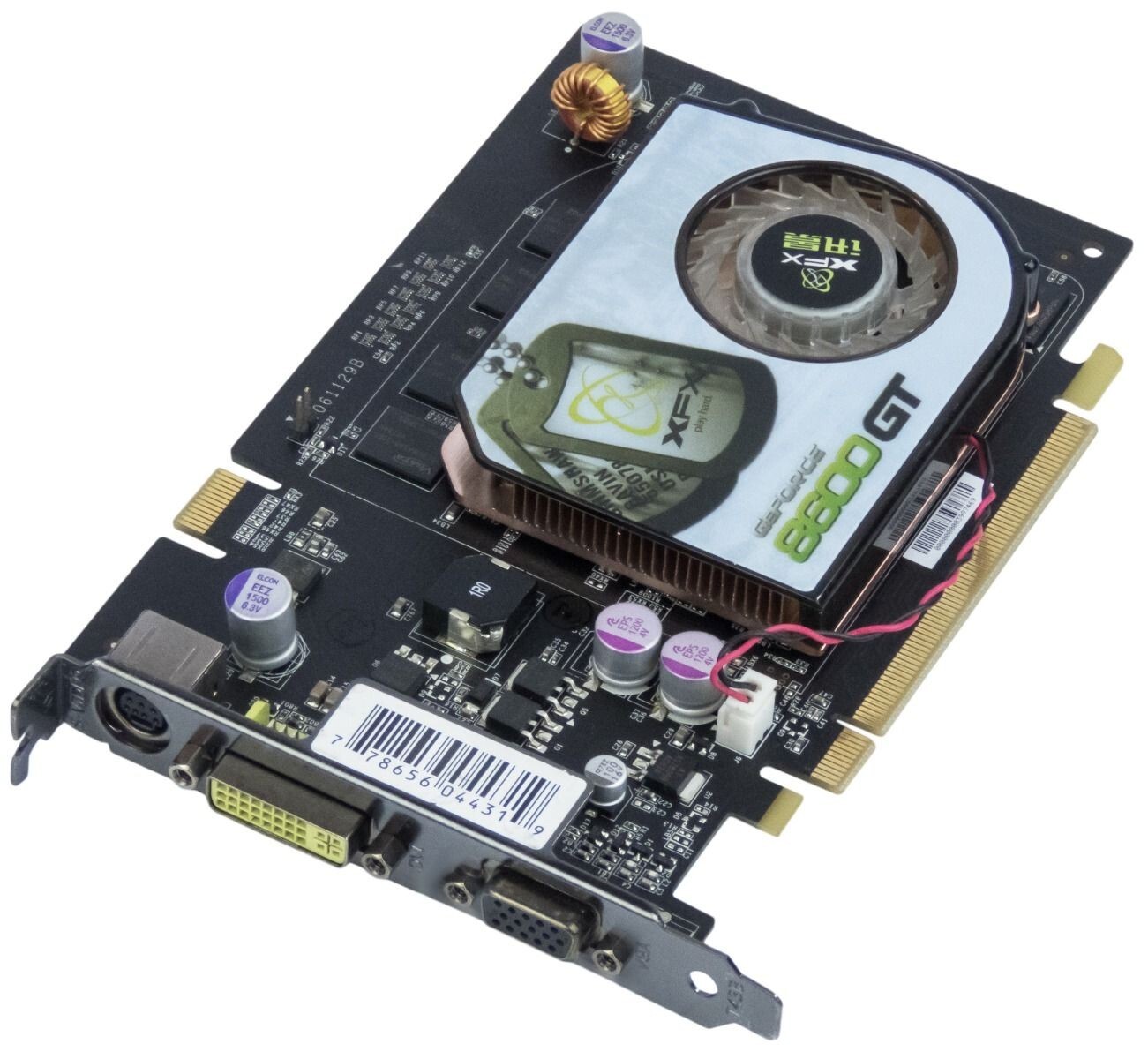 XFX NVIDIA GeForce 8600 GT (PVT84JYDF3) 512MB GDDR3 SDRAM PCI Express ...