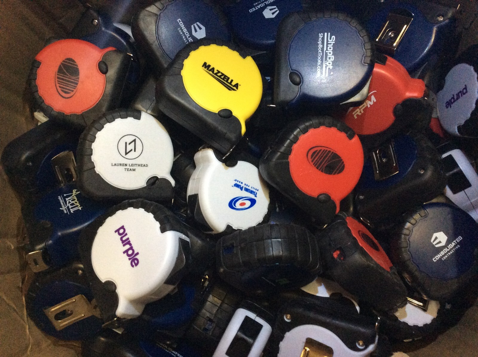 Misprint Assorted Colors Tape Measures, 16 Feet, Lot of 6, 🔥 BEST PRICE ...