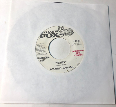 Rosalind Madison 7" Record 45 Wl Promo Fancy / Use What Love Youve Got ...