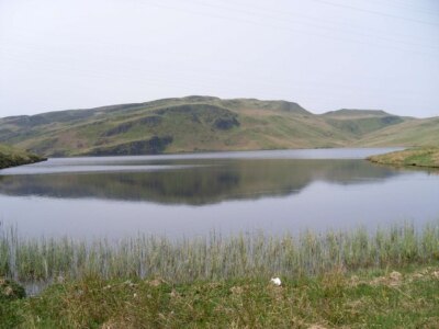 Photo 6x4 The Slacks and Greenside Reservoir Duntocher Looking across ...