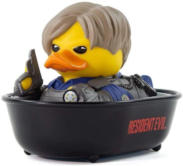 Numskull Resident Evil Leon S.Kennedy Tubbz-Cosplaying Duck 9cm Action ...