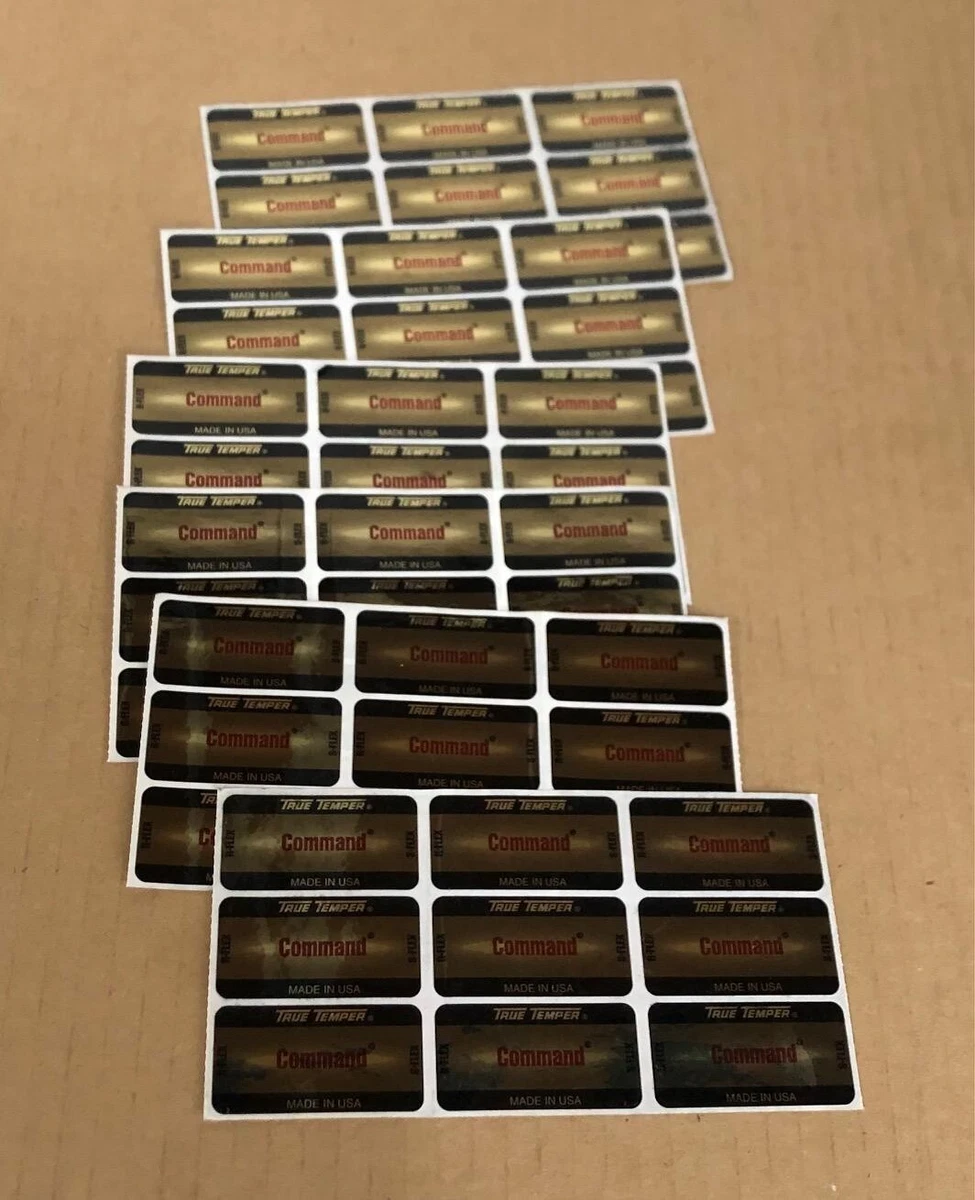 Golf Club Labels Shaft