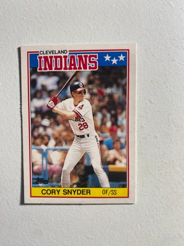 1988 TOPPS #74 CORY SNYDER NM-MT MLB BASEBALL CARD | eBay