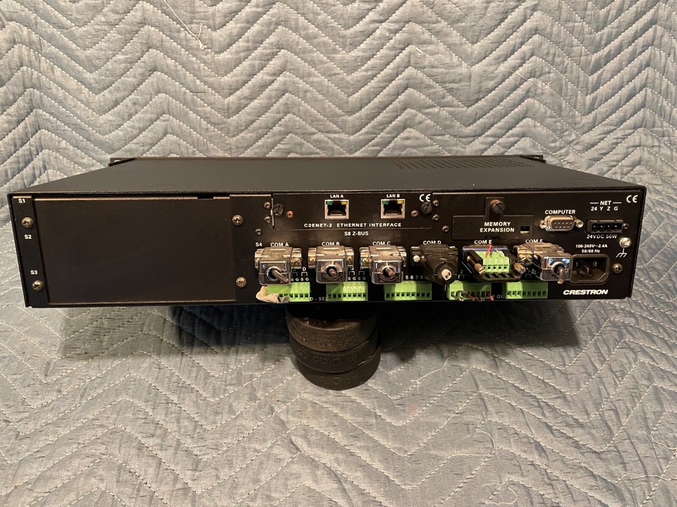 Crestron AV2 Dual Bus Control System with connectors and C2ENET-2 Card ...