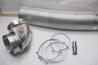 Smart Choice Semi-Rigid Dryer Vent Kit for Connection 8ft - MISSING ...