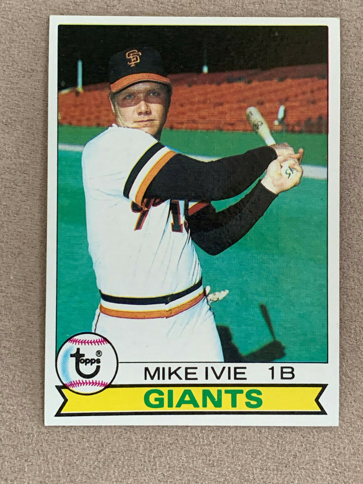 1979 Topps #538 Mike Ivie San Francisco Giants Baseball Card NM/MT Free ...