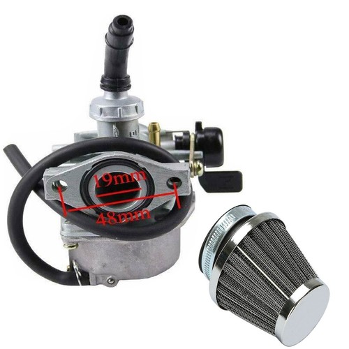 PZ19 19mm Carburetor Air Filter 50cc-125cc Pit Dirt Bike Thumpstar ...