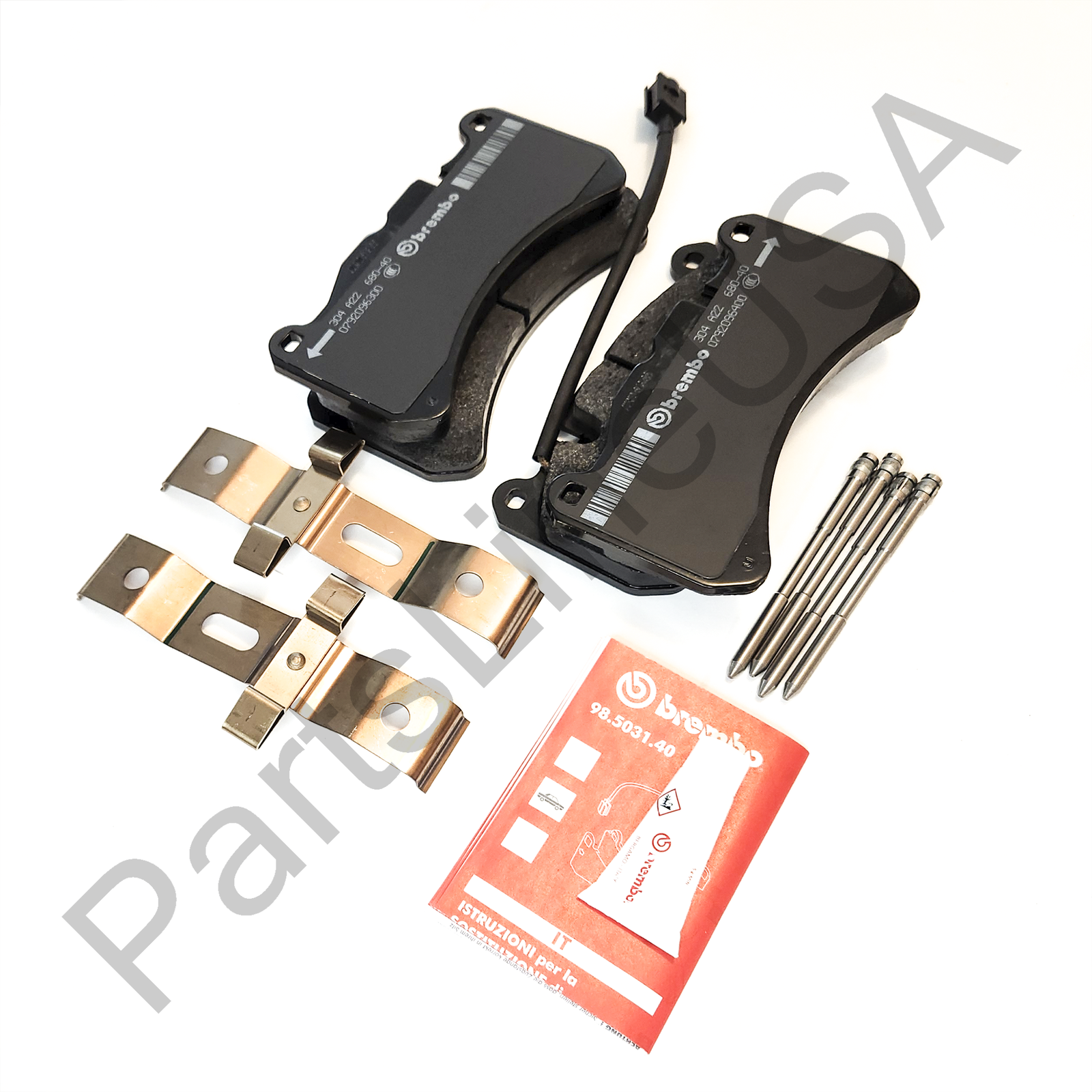 Genuine Maserati Front Brake Pads Kit M156/M157 V6 Quattroporte Ghibli ...