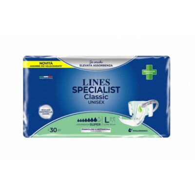 LINES Specialist Classis - 30 diapers in panties big Size | eBay