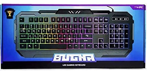 World Cup Bugha exclusive Led gaming keyboard Compatible With PC New ...