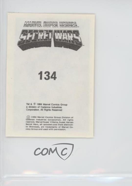 1984 Marvel Secret Wars Stickers Executioner #134 0i7t | eBay