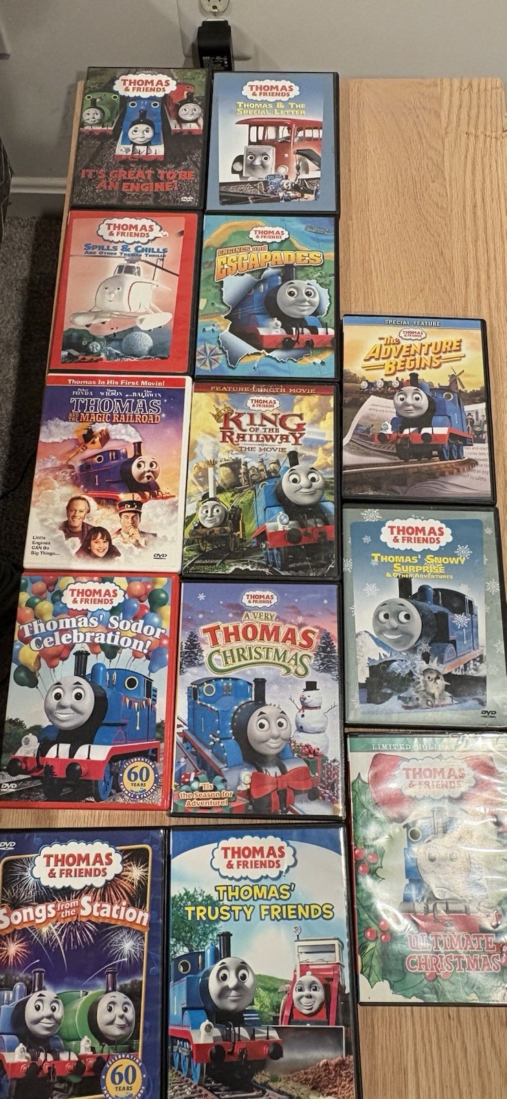 Thomas And friends DVD Lot | eBay