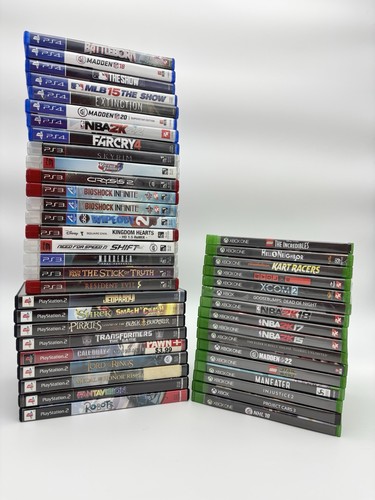 BULK LOT OF PS2, PS3, PS4, AND XBOX ONE GAMES! 44 GAMES TOTAL! | eBay