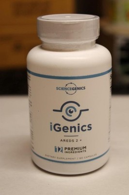Science Genics iGenics Eye Vitamins AREDs 2 Formula 60 Caps 9/26 NEW | eBay