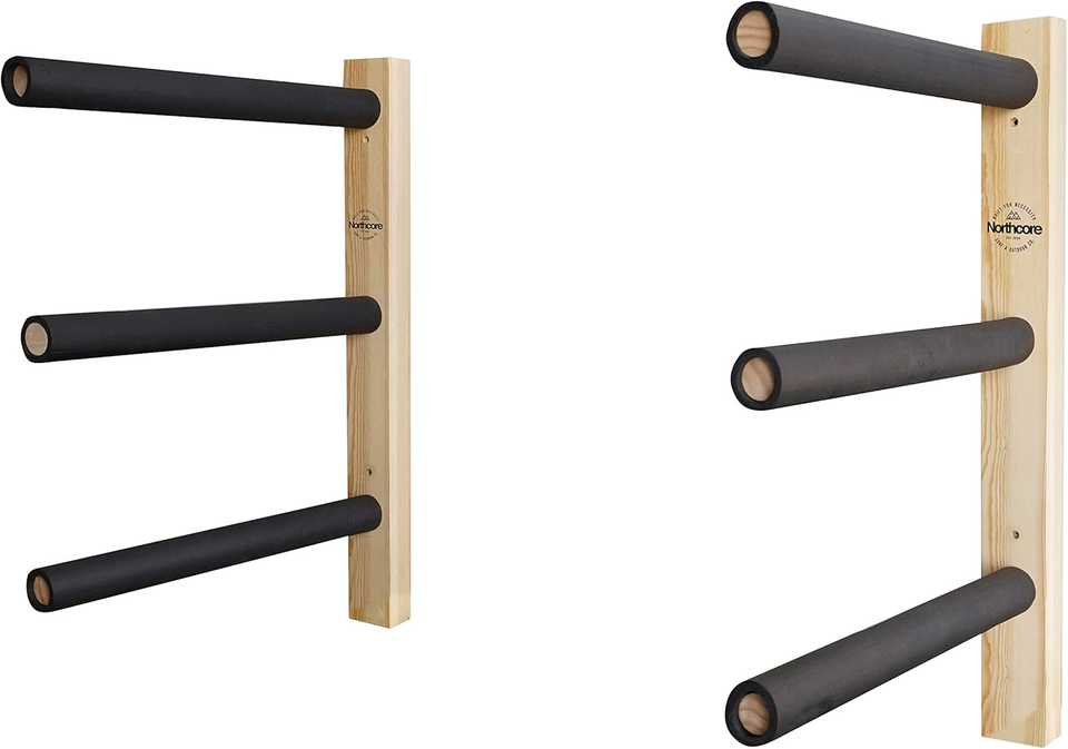 Northcore Surfing and Watersports Accessories - Triple Wooden Surfboard ...