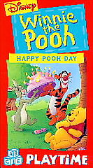 Winnie the Pooh - Pooh Playtime - Happy Pooh Day (VHS, 1996) for sale ...