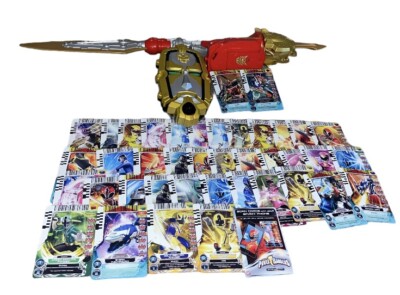Power Rangers Megaforce Deluxe Gosei Morpher Sword Saber Card Reader ...