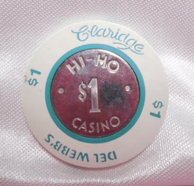 Del Webb's Claridge $1.00 Casino Chip from HI-HO Casino | eBay