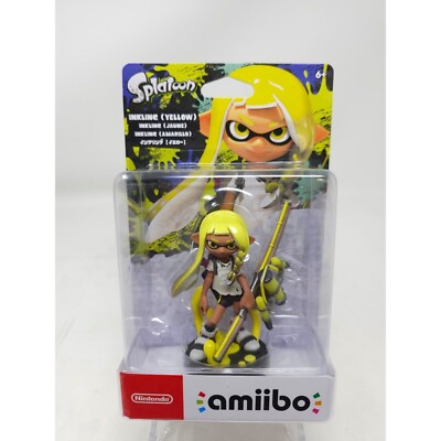 Yellow Inkling Splatoon 3 Nintendo Amiibo Brand New! | eBay