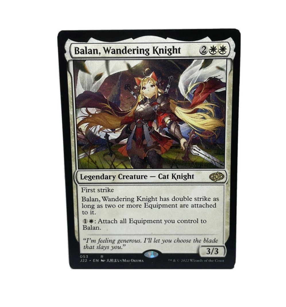 MTG - Balan, Wandering Knight NM #053 - J22 | eBay