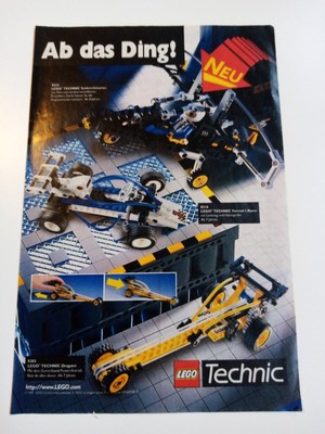 Vintage Werbung LEGO land System technic 8222 8216 8205 #2 | eBay.de