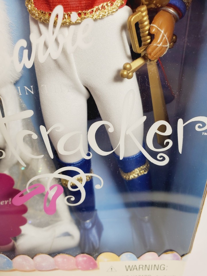 NEW 2001 Barbie in the Nutcracker Transform Prince Eric Mattel #52689 ...