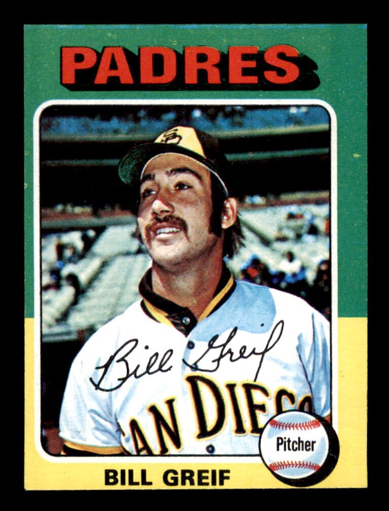 1975 Topps Mini Baseball #168 Bill Greif VG/EX | eBay