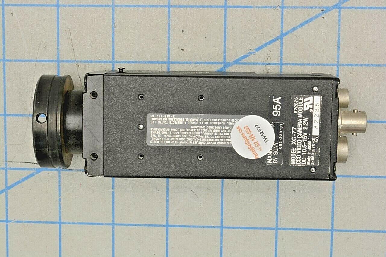 XC-77 / CCD VIDEO CAMERA / SONY | eBay